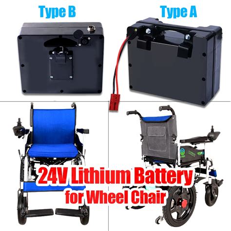 24v Lithium Battery For Electric Wheel Chair Wheelchair For All