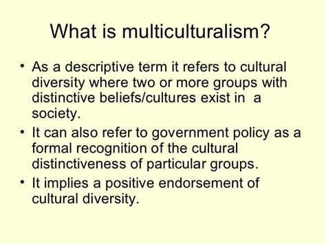 Multiculturalism