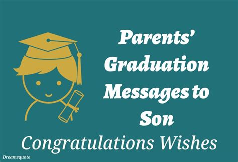Graduation Wishes For Son