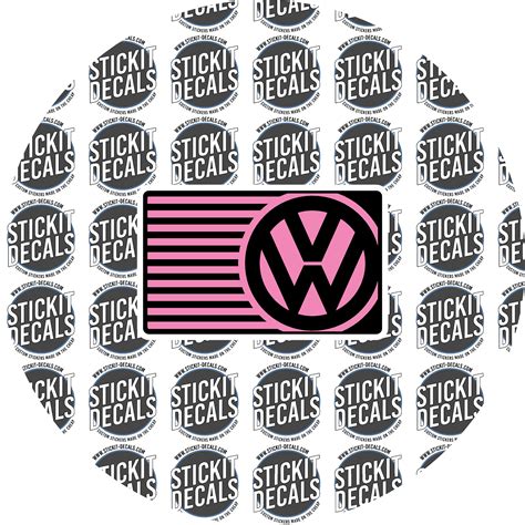 Volkswagen Airbag Warning Label Cover Dayton Sign Shop Stickit Decals