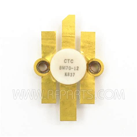 Bm70 12 Ctc Transistor 175 Mhz 70w 12v New Old Stock