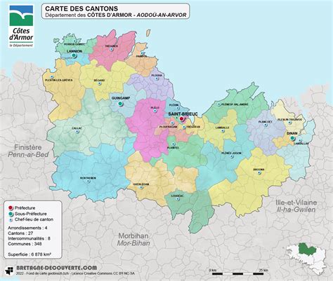 Cartes De Bretagne Bretagne Découverte