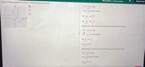 Solved Question 1 Points Possible Submit Test Using The