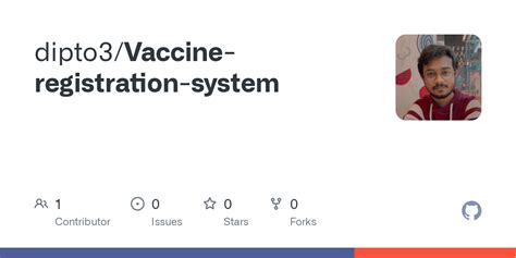 Github Dipto3vaccine Registration System
