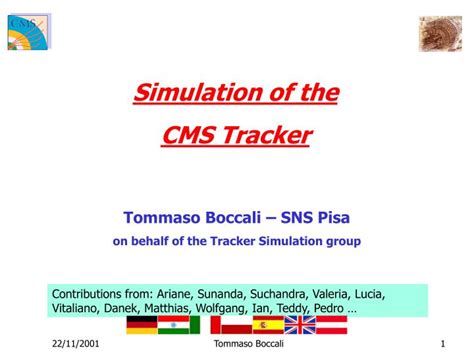 Ppt Simulation Of The Cms Tracker Powerpoint Presentation Free Download Id3364783