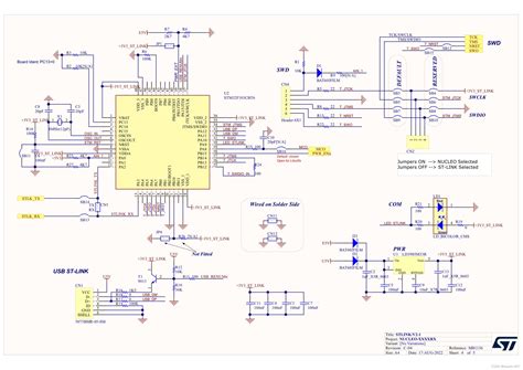 debugging other stm32 chips with stlink on nucleo 64 development board
