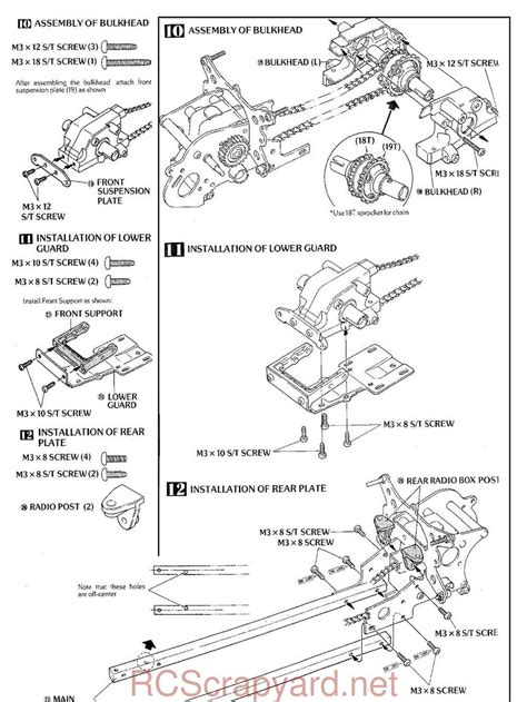 Kyosho Javelin 3031 Manual • Rcscrapyard Radio Controlled Model Archive