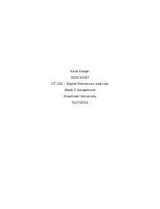 Understanding Digital Electronics Logic Gates Truth Tables Kaila Gough G CT