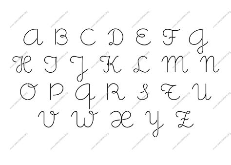 Stylish Cursive Letter Stencils Numbers And Custom Made To Order Designs Stencil Letters Org