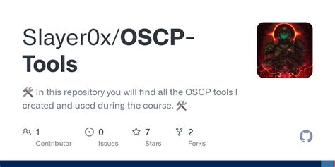 GitHub Slayer X OSCP Tools In This Repository You Will Find All The OSCP Tools I Created