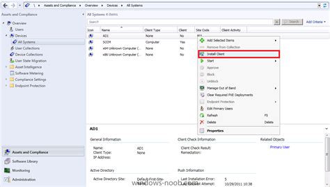 Using SCCM In A LAB Part Configuring Client Settings And Adding Roles Configuration