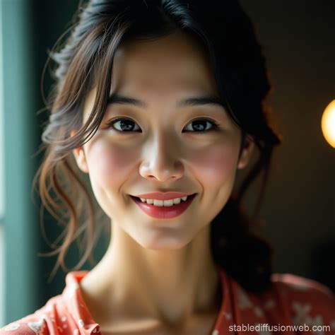 Japanese Woman Facial Stable Diffusion Online