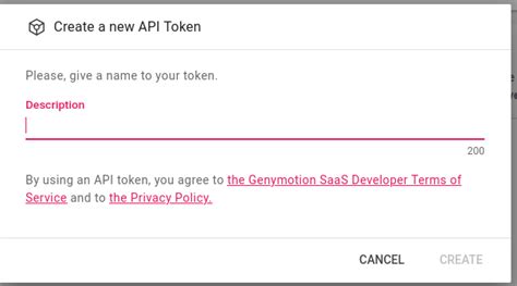Genymotion Api Saas User Guide