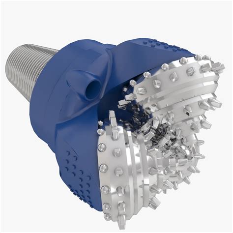 Tricone Drill Bit 3d Model 10 Max Free3d