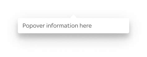 Popover Sky Ui Design System