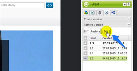 Experiencing Adobe Experience Manager Aem Cq Aem 6 Sp2 Classic Ui Side By Side Version