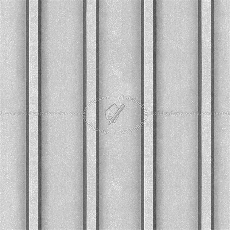 Galvanized Steel Metal Facade Cladding Texture Seamless 10349