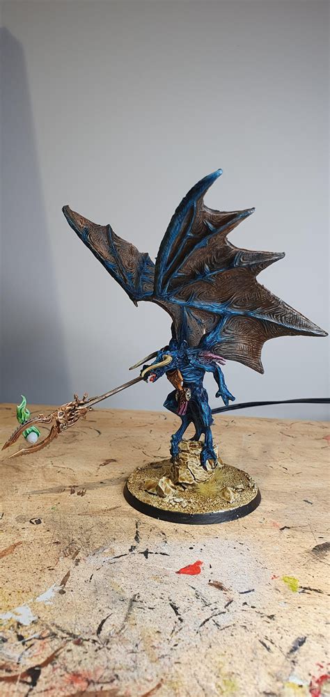 Kitbashed A Daemon Prince R Thousandsons