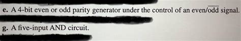 Solved Binary Adders As Versatile Building Blocks A 4 Bit