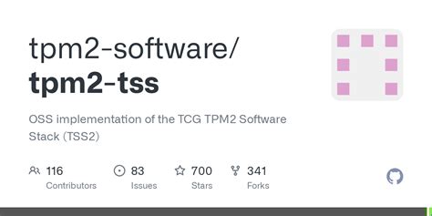 Github Tpm2 Softwaretpm2 Tss Oss Implementation Of The Tcg Tpm2