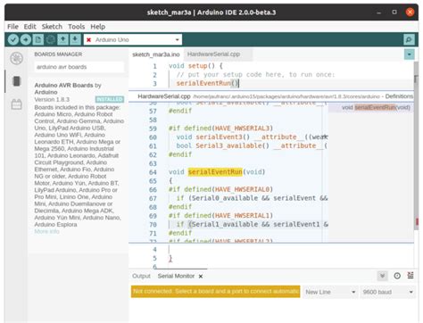 เปิดตัว Arduino Ide 20 การดีบักเกอร์และอินเทอร์เฟซผู้ใช้ที่ปรับปรุงใหม่ Cnx Software