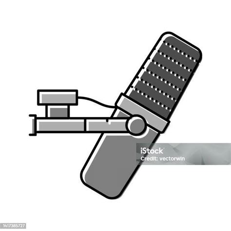 가라오케 마이크 마이크 컬러 아이콘 벡터 일러스트 레이 션 가수에 대한 스톡 벡터 아트 및 기타 이미지 가수 노래방기계