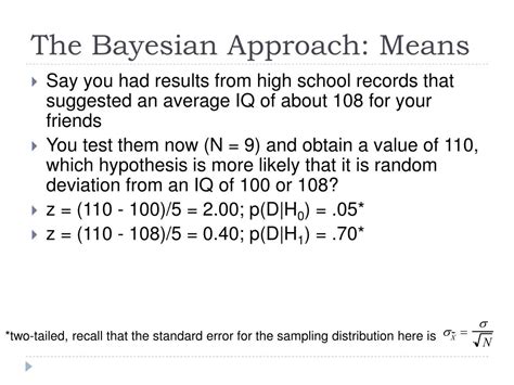 Ppt Simple Examples Of The Bayesian Approach Powerpoint Presentation