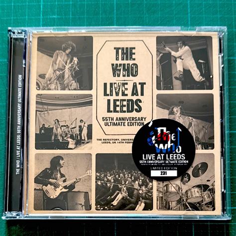 Yahooオークション The Who Live At Leeds 55th Anniversary Ultim