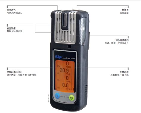 德尔格drager X Am2500扩散型四合一气体检测仪 进口气体检测仪 Drager德尔格气体检测仪 上海宛畅实业有限公司