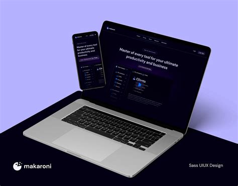 Sass Platform Website Uiux Design Behance