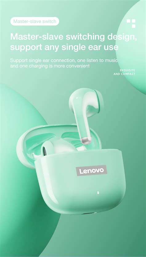 New Lenovo Thinkplus Livepods Lp Pro Tws Wireless Bluetooth Earphone Noise Cancelling Earbuds