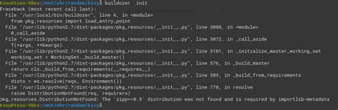 Python Error Pkgresourcesdistributionnotfound The Zipp05 Distribution Was Not Found