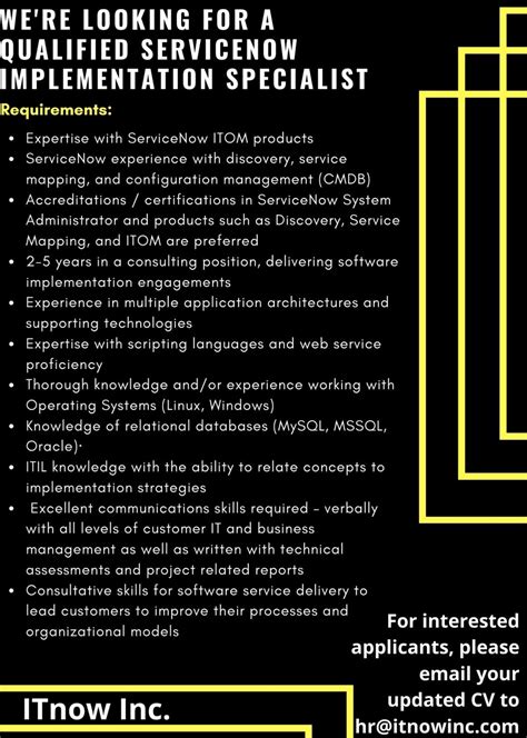Itnow Inc On Linkedin Servicenowdeveloper Servicenowjobs