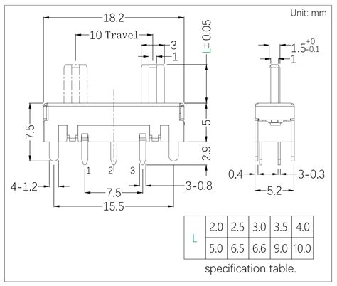 C1001直滑电位器 广东省锦富智能科技有限公司