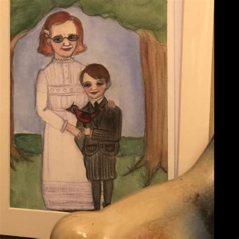 The Dauntless Girl Art Print British Folktale 19th Century Girl 6x8 Goth Girl With Skull