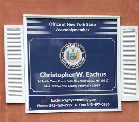 Our Newly Elected Assemblyman Chris Village Of Woodbury