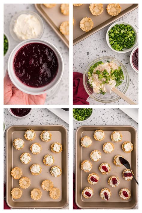 Cranberry Crab Phyllo Cups Recipe Girl
