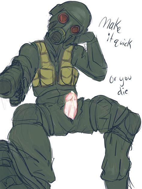 Rule 34 Colored Sketch Dead By Daylight Deadlyurges Fully Clothed Gun Hunk Resident Evil