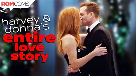 Donna And Harveys Entire Relationship Timeline Suits Romcoms Youtube