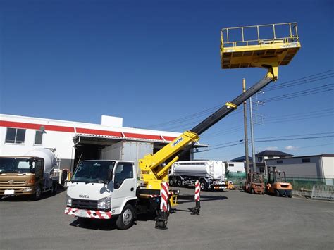 SGK 2238H26 9いすゞのエルフ 高所作業車 9 9m アイチ製 YZ10A バケット鉄中古トラックならゲットラック