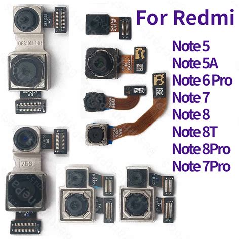 For Xiaomi Redmi Original Rear Back Camera Note 8 Pro 8t 5 5a 6 7 Camera Module Backside View