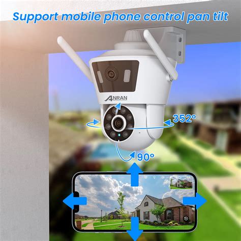 Wi Fi Cameras Secure Your Home With Dual Lens Technology Anran