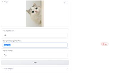 Inpainting On Python Gradio App Py Error Issue Idea Research Grounded Segment Anything