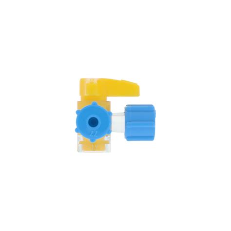 4 Way Stopcock Yellow Muroplas Experts In Medical Device Plastic