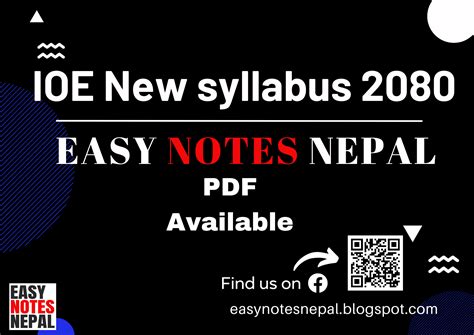 Ioe Entrance Syllabus 2080 Full Details And Download Link