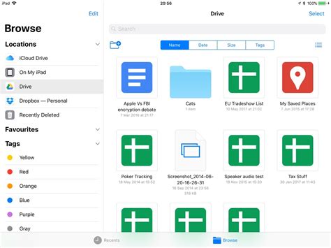 Google Drive For IOS Updated To Make Stored Documents Accessible In