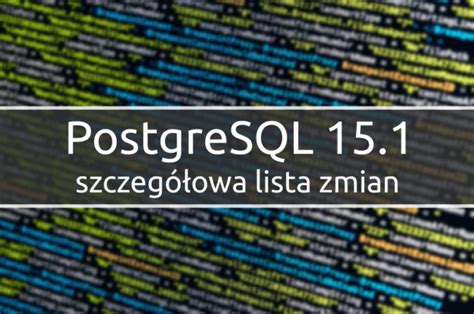 Technology Postgresql Eurolinux
