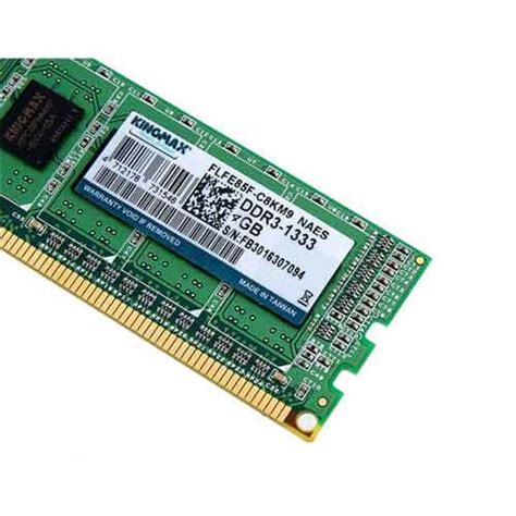 رم دسکتاپ Ddr3 تک کاناله 1333 مگاهرتز کينگ مکس ظرفيت 4 گيگابايت