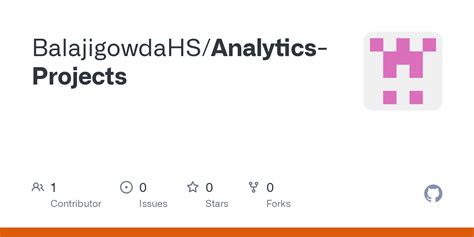 Github Balajigowdahs Analytics Projects