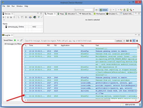 Taking Logs From Android Devices Utilizing Logcat Android Device Monitor Qatestlab